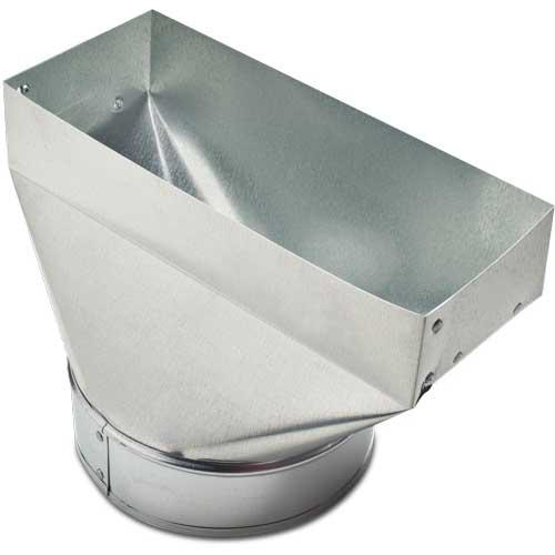 77241060 Heating & Cooling Products 4" x 10" x 6" Straight Boot Duct ...