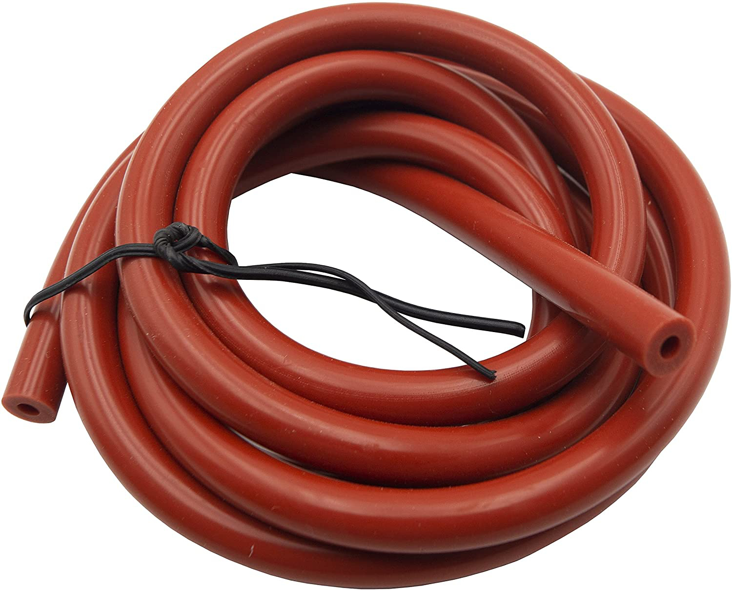 1/4" ID 5FT RED HIGH TEMP SILICONE RUBBER TUBING- Rogers Supply