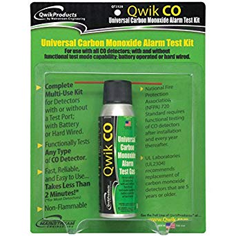 QT2320 QWIK CO - UNIVERSAL CARBON MONOXIDE TEST KIT- Rogers Supply