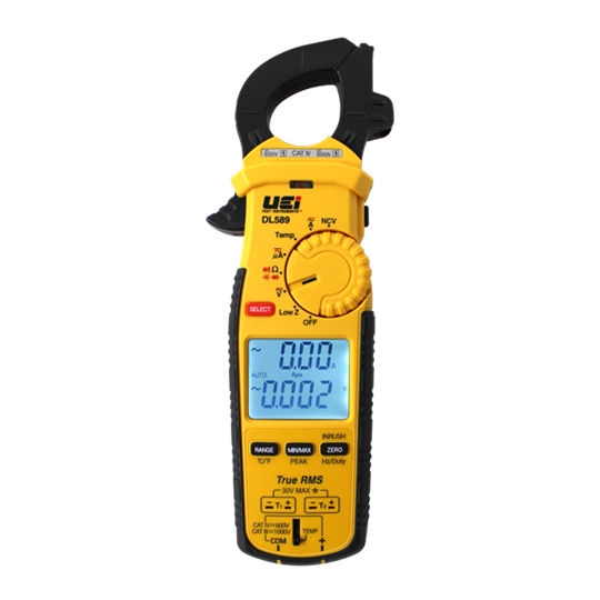 DL589 UEi Test Instruments 600A TRMS Clamp Meter- Rogers Supply