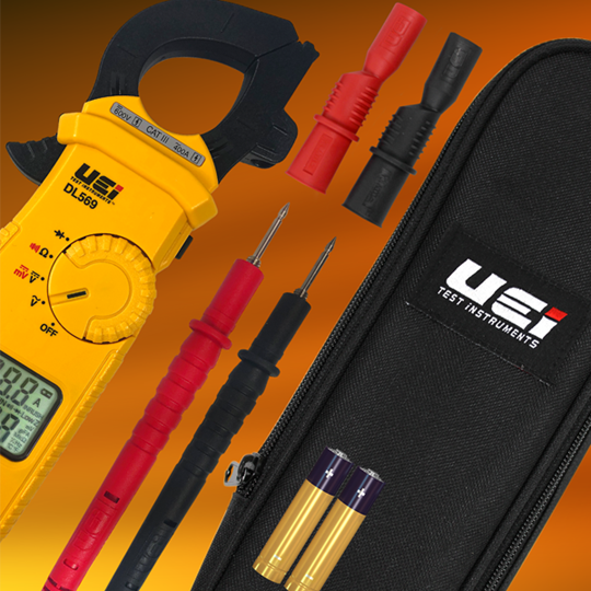 DL569 UEi Test Instruments 400A TRMS Clamp Meter- Rogers Supply