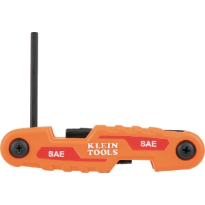 70540 Klein Compact Folding Hex Key Set, SAE- Rogers Supply