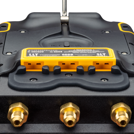 SM382V Fieldpiece SMAN Refrigerant Manifold 3-port, Wireless- Rogers Supply