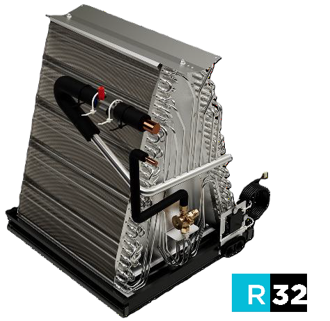 CAUTA2422C3 Uncased Evaporator Coil, 1.5-2 tons, Upflow/Downflow, R32 ...