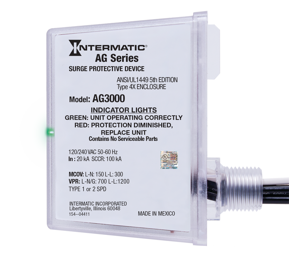 AG3000 Intermatic HVAC Surge Protective Device- Rogers Supply